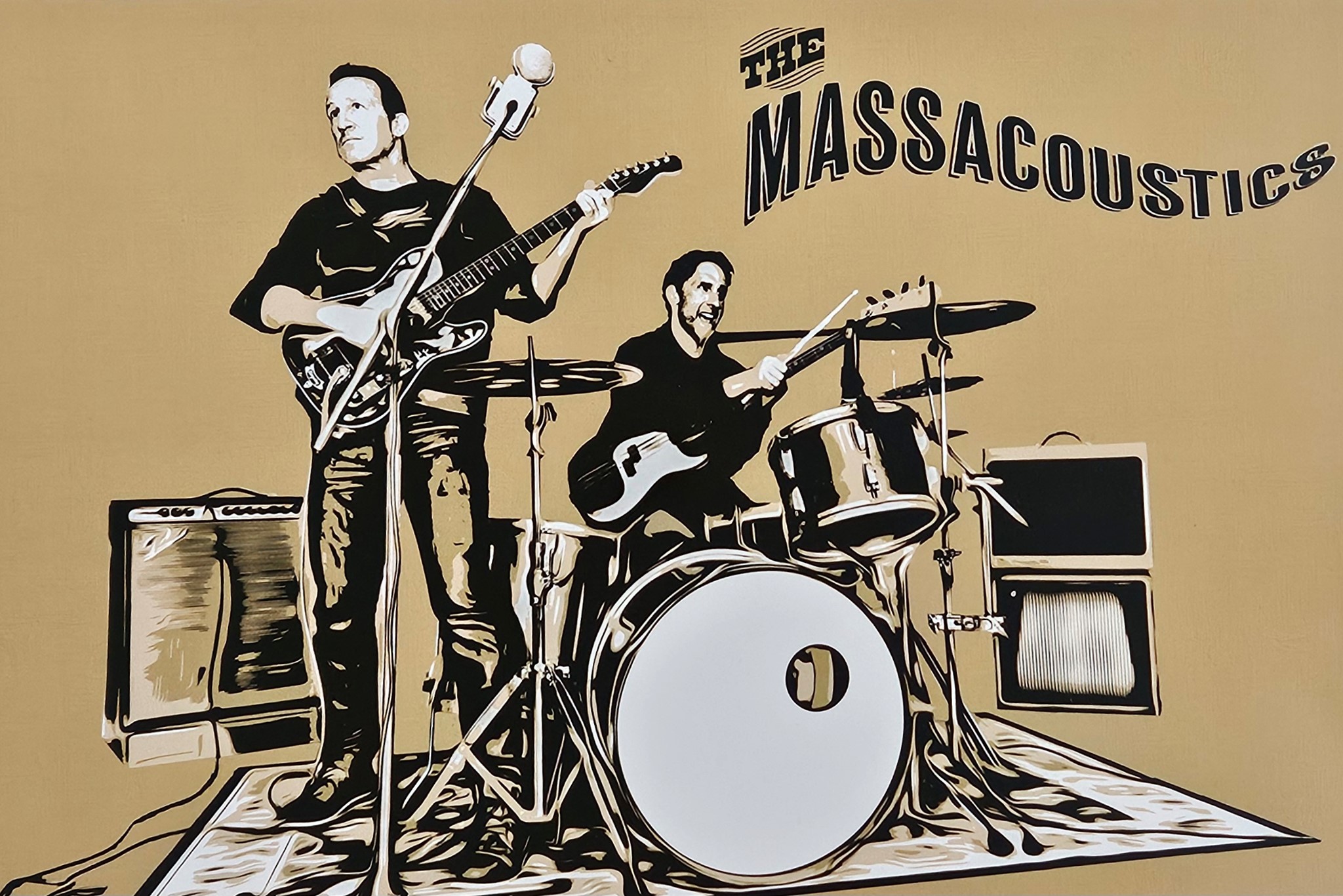 Little Flock Music - The Massacoustics Tour Poster